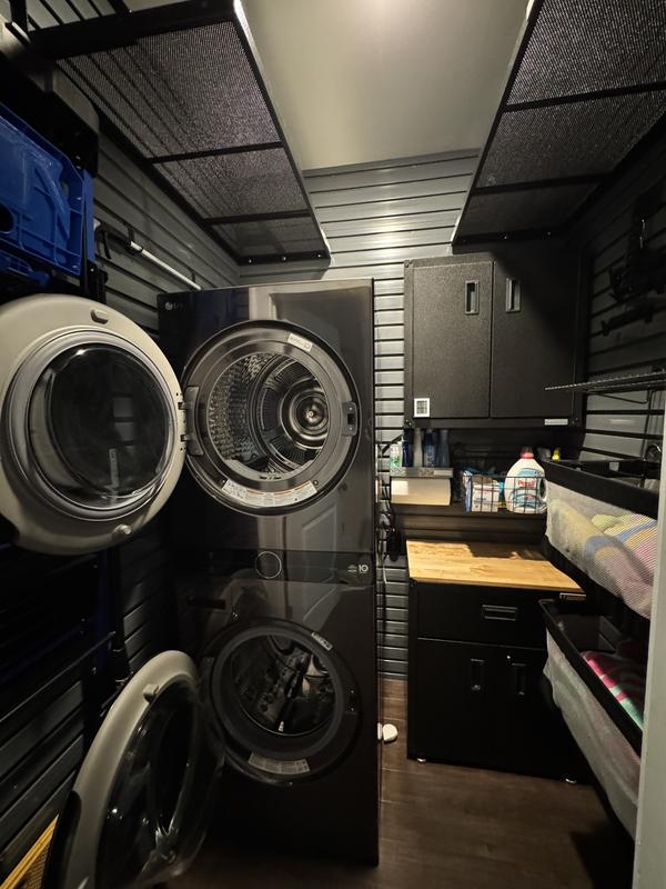 Gladiator GearWall 2-Piece 96-in Gray Composite Multipurpose Wall Panel ...