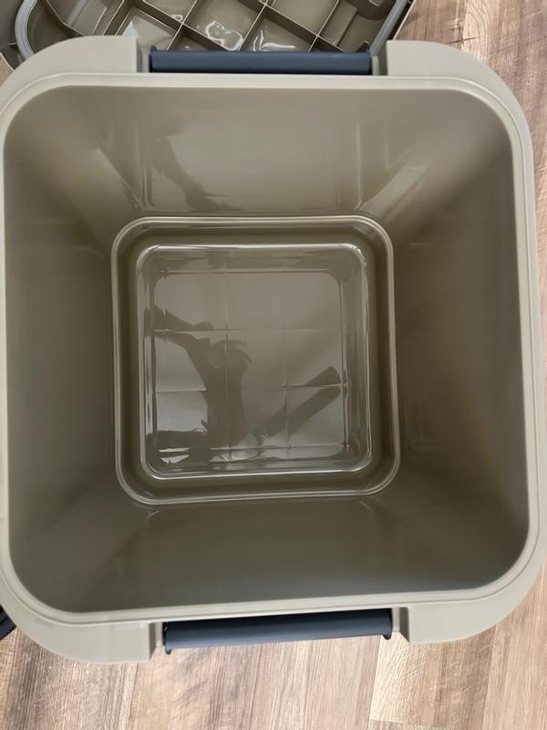 Astage Large 26-Gallons (104-Quart) Sand Weatherproof Heavy Duty Tote ...