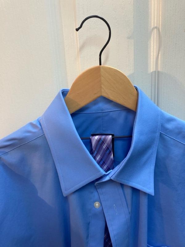 WeThinkStorage Pack of 20 Slim Wood Hangers with Upper Bar - Macy's