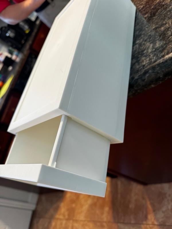 Astage White Stackable Polypropylene Storage Drawer 7.2-in H x 14.15-in ...