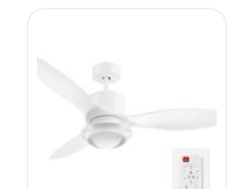 Globe Electric 48-in White with Satin Blades Color-changing Integrated ...