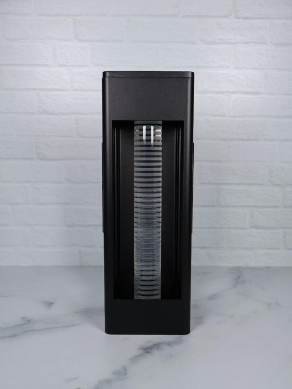 Globe Electric 11.02-in H Matte Black Hardwired Integrated LED Outdoor ...