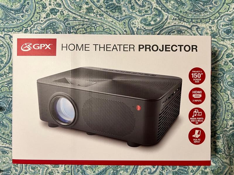 GPX Home Theater Projector Portable PJ603B at Lowes.com