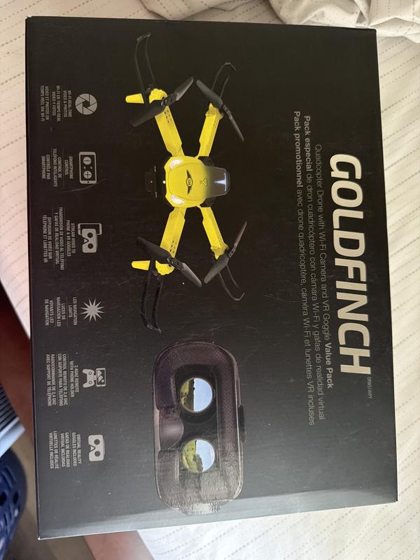 Sky Rider Goldfinch Quadcopter 0.3 MP Drone in the Drones department at ...