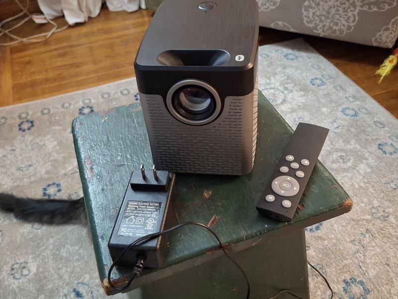GPX Home theater Projector Portable in the Projectors department at ...
