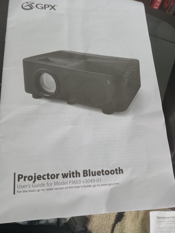GPX Home Theater Projector Portable PJ603B at Lowes.com