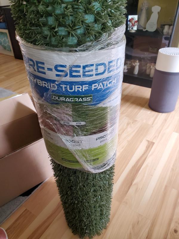 DURAGRASS Hybrid Turf Patch 2-ft-ft x 1.5-ft Artificial Grass 10377007 ...