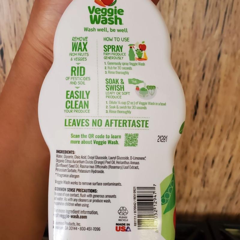 Veggie Wash Fruit and Vegetable Wash, 1-Gallon 654912964 at Lowes.com