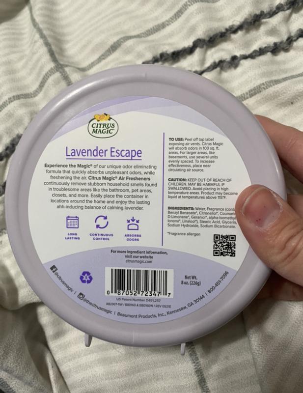 Citrus Magic 8-oz Lavender Dispenser Air Freshener (3-Pack) 616472505 ...
