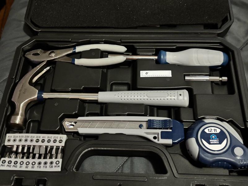 Project Source 142-Piece Household Tool Set 55115 at Lowes.com