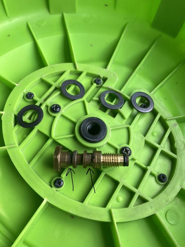 Greenworks 11-in up to 2000-PSI Rotating surface cleaner for Electric ...