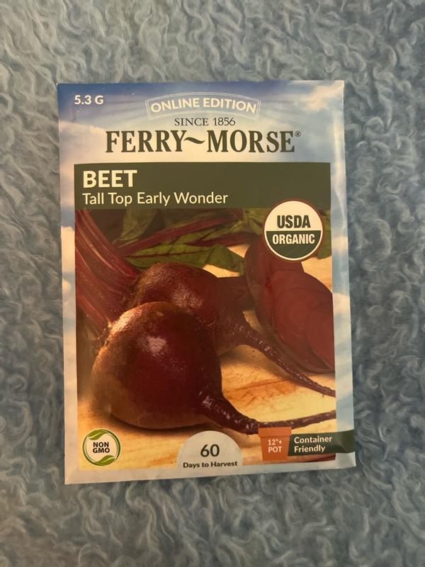 Ferry-Morse Organic Beet Seeds 5.3 Gram(s) in the Vegetable & Herb ...