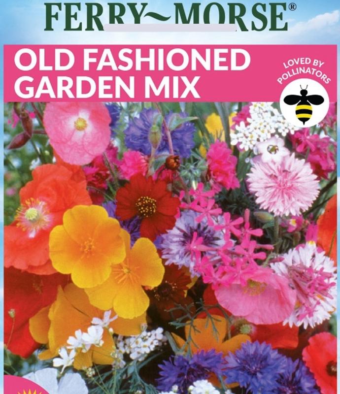 Ferry-Morse Old Fashioned Garden Mix Seeds 1.9 Gram(s) in the Flower ...