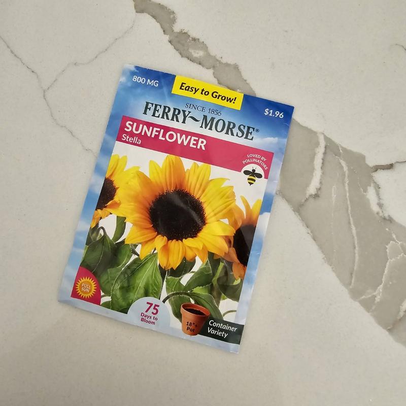 Ferry-Morse Sunflower Seeds 1 Gram(s) in the Flower Seeds department at ...