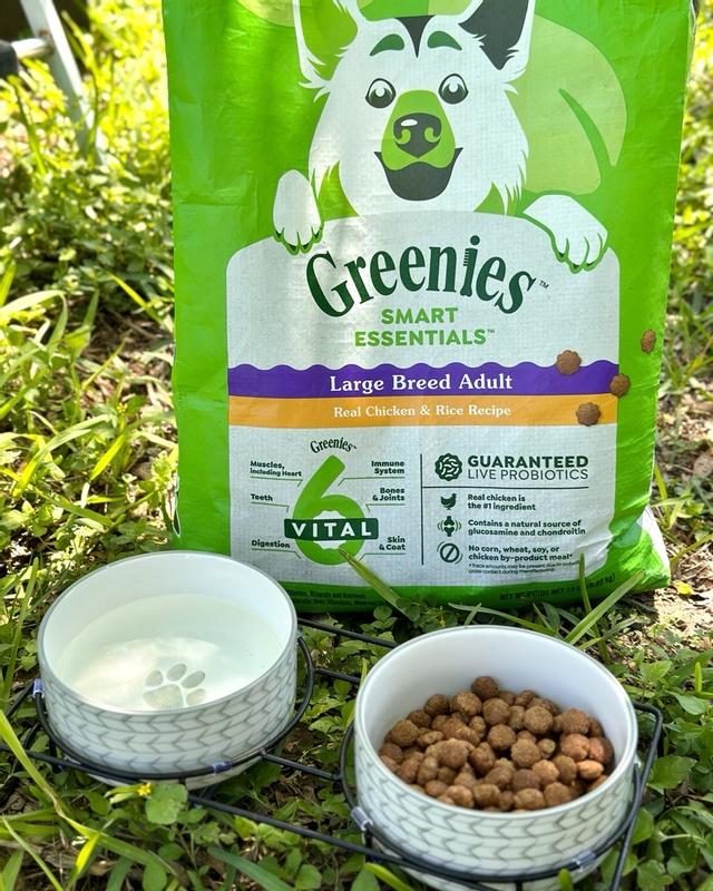 Greenies High Protein Chicken & Rice Large Breed Dog Food 30 lbs