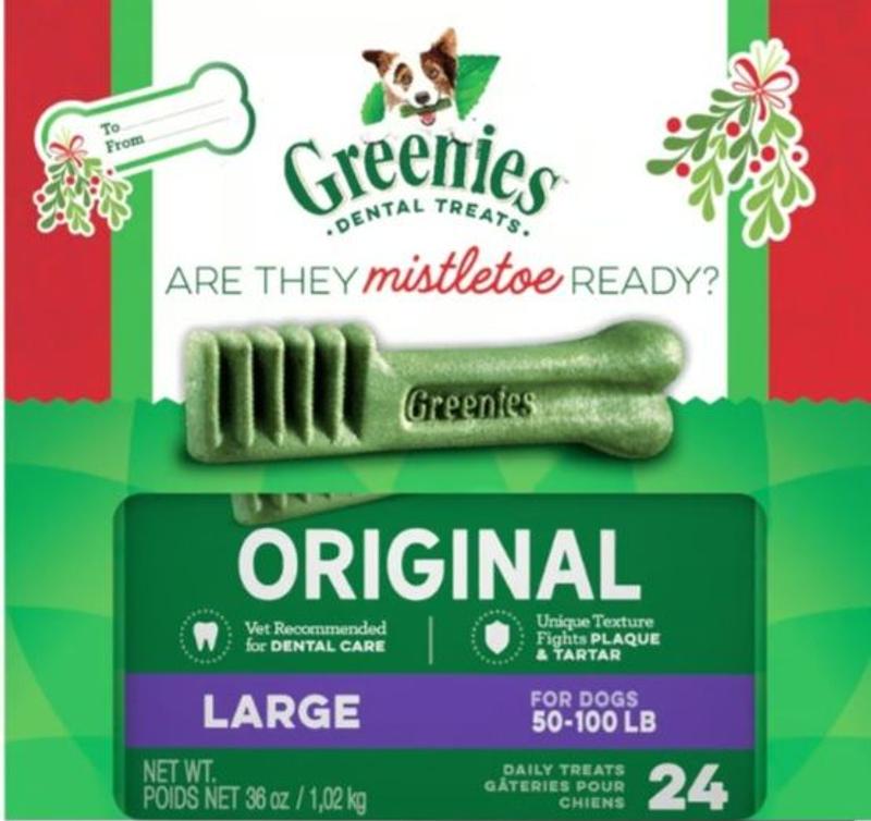 Greenies Original Dental Dog Treats for Oral Health & Fresh Breath