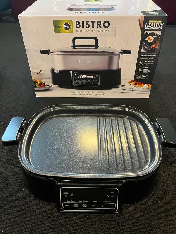 Greenpan 12-Inch Twilight Blue Ceramic Non-Stick Frying Pan, Oven Safe ...