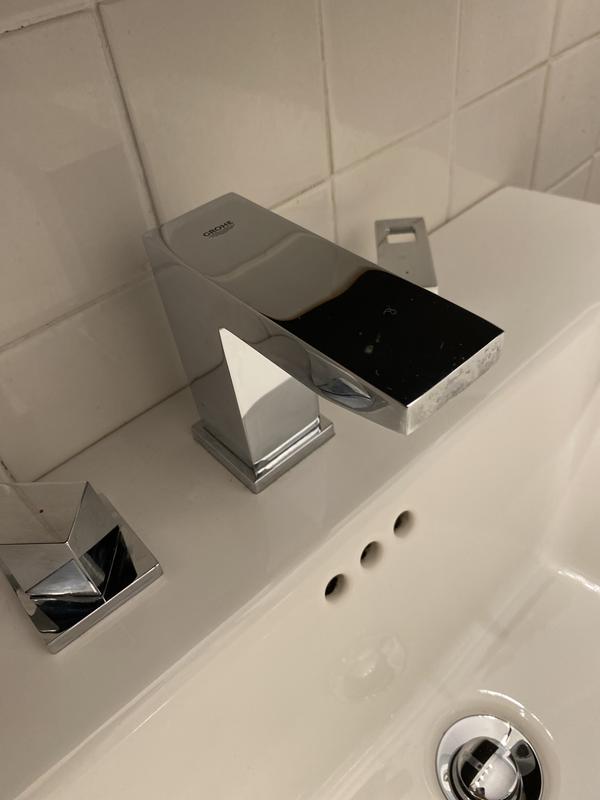 GROHE Hard Graphite Widespread 2-handle WaterSense Low-arc Residential ...