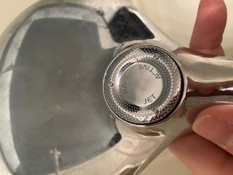 GROHE Rainshower Starlight Chrome 1-handle Handheld Round Shower Faucet ...