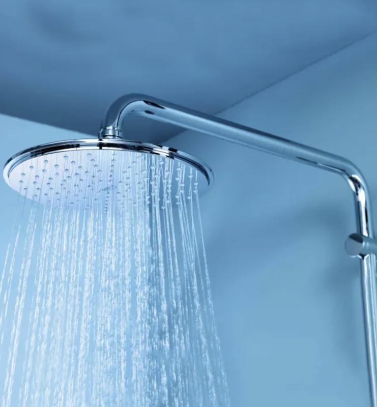 GROHE Starlight Chrome Multi-function Square Shower Faucet 26797000 at ...
