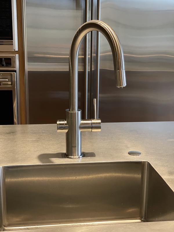 GROHE Supersteel Infinity Finish Single Handle Filtered Pull-down ...