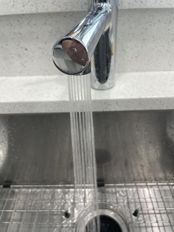GROHE Concetto Chrome Single Handle Pull-out Kitchen Faucet 31453001 at ...