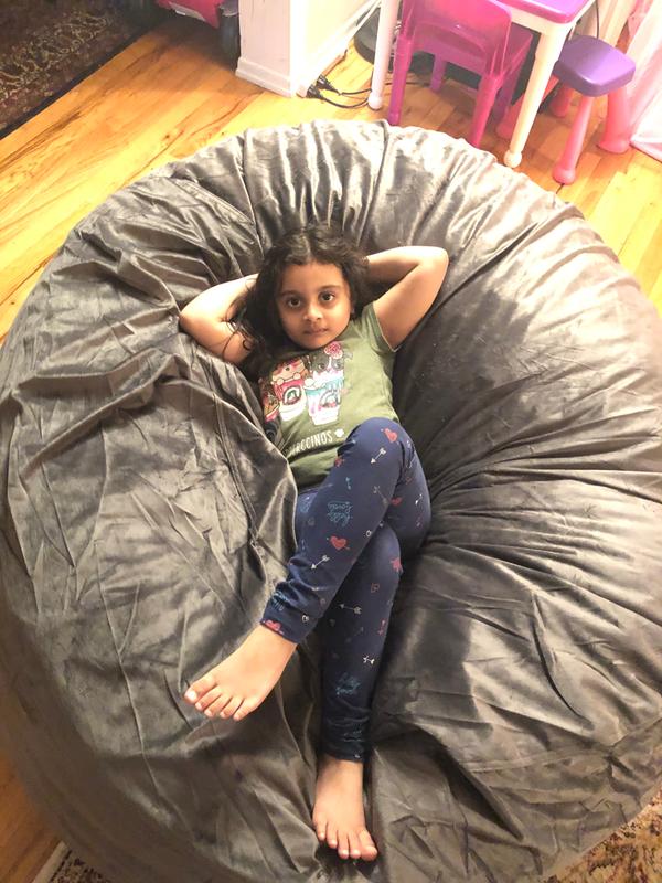 Comfy Sacks 6 Memory Foam Bean Bag Lounger Choose Color Sam s Club