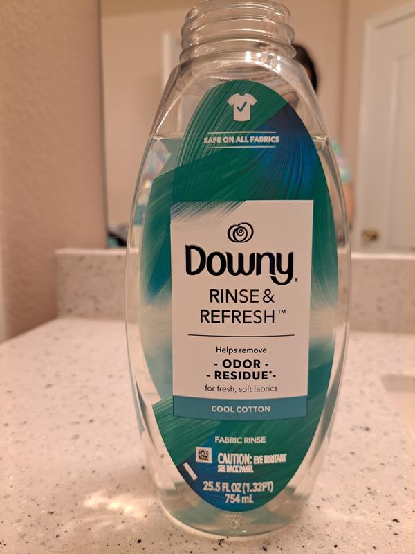 Downy RINSE & REFRESH Laundry Odor Remover and Fabric Softener, Cool ...