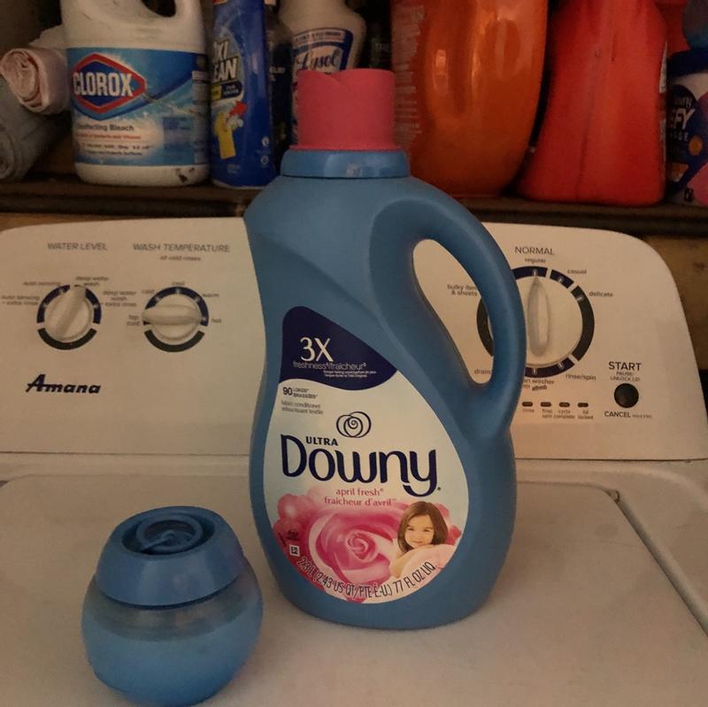 Downy Ultra Liquid Fabric Conditioner, April Fresh, 120 Loads 2.63 L ...