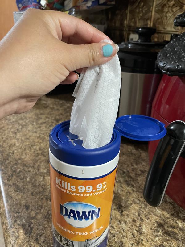 Dawn 75-Count Fresh Scent Disinfectant Wipes All-Purpose Cleaner (3 ...