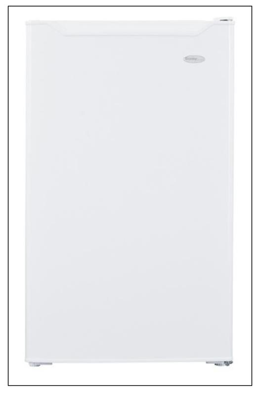 Danby 4.4-cu ft Mini Fridge with Freezer (White) ENERGY STAR DCR044B1WM ...