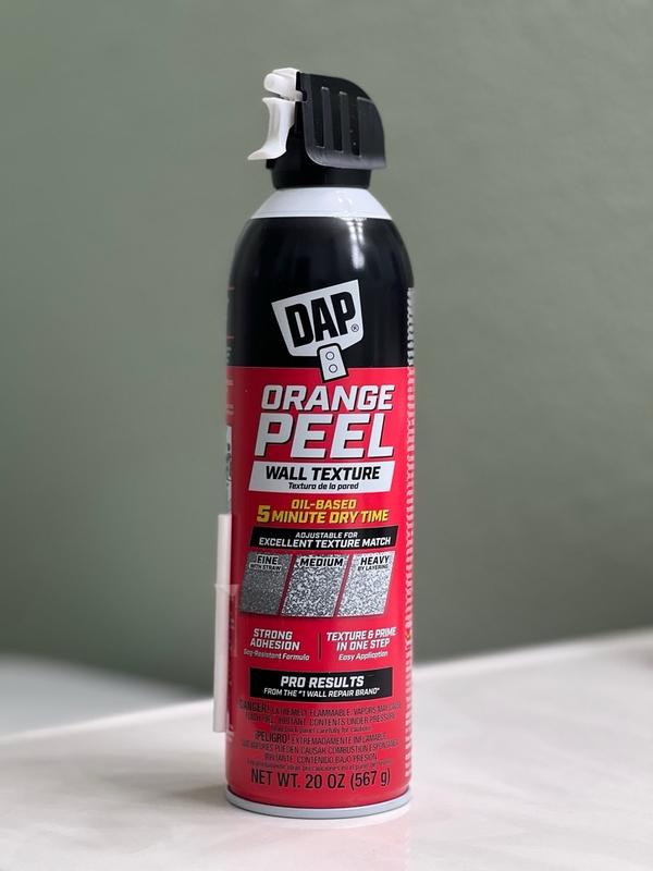 DAP 20 Fluid ounce(s) White Orange peel Oil-based Wall Texture in the ...