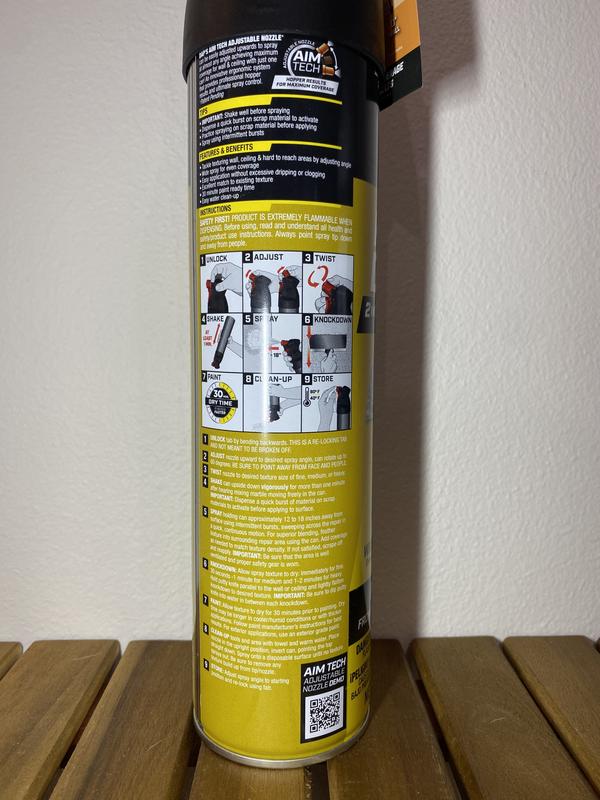 DAP 2in1 25-fl oz White Knockdown Water-based Wall and Ceiling Texture ...
