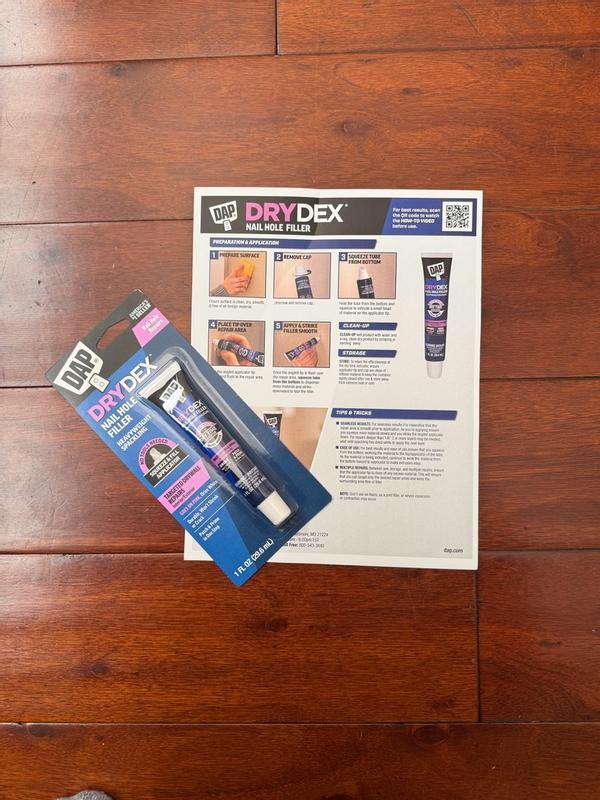 DAP DryDex White Interior/Exterior Color-Changing , Spackling 8 Fluid ...