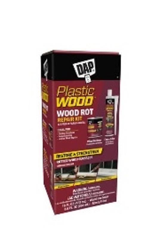 DAP Natural Rotted Wood Repair Kit 16 fl. oz. in the Wood Filler ...