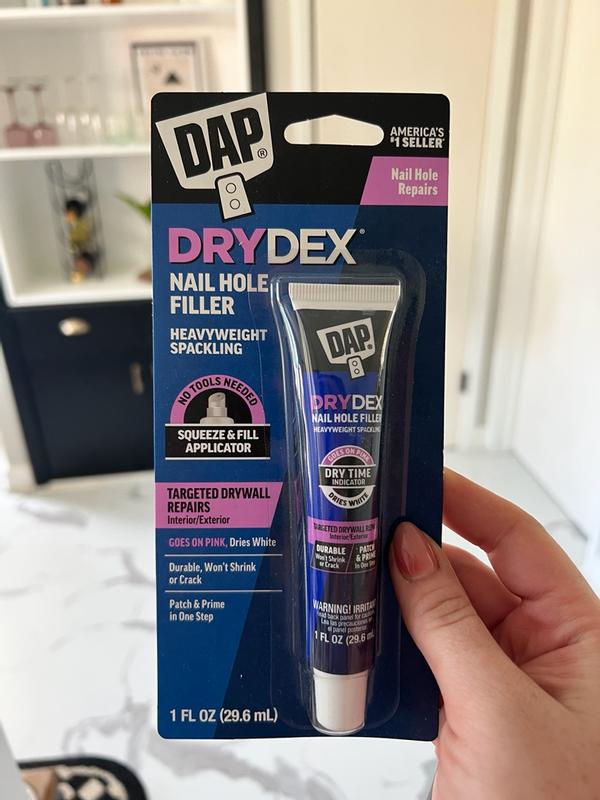 DAP DryDex White Interior/Exterior Color-Changing , Spackling 8 Fluid ...