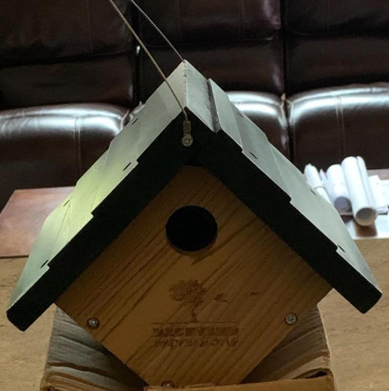 Backyard Expressions 11.8-in H Brown Painted Wood Variety Nesting Box ...