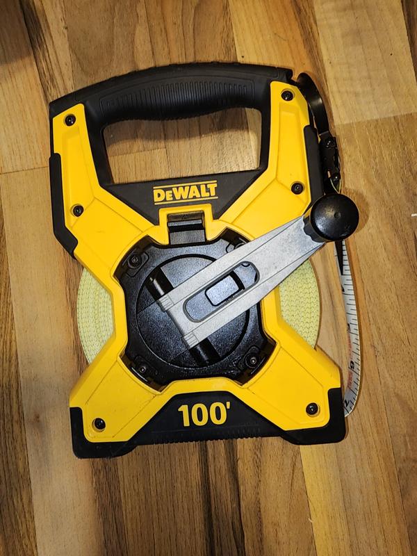 Dewalt 100 ft tape measure store