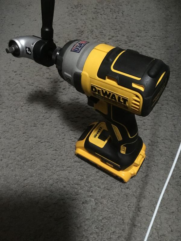 DEWALT 2-In-1 Modular 1/4 Square FlexTorq Right Angle Drill Attachment ...