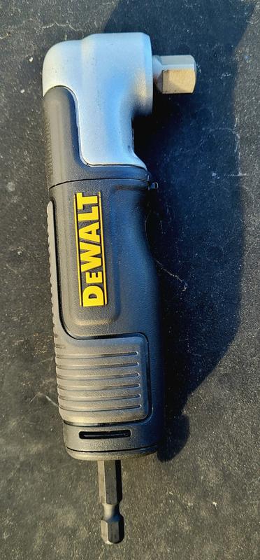 DEWALT 2-in-1 Modular 3/8 Square FlexTorq Right Angle Drill Attachment ...