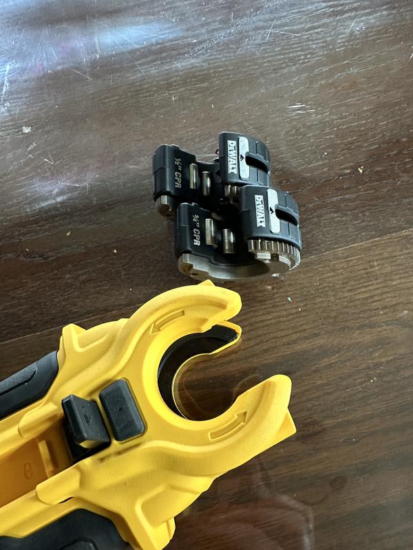DEWALT IMPACT CONNECT 1/2-in to 1-in Copper Pipe Cutter Attachment ...