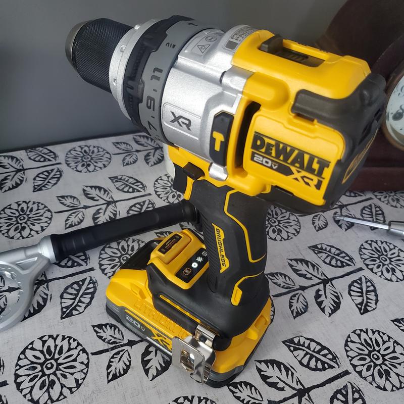 DEWALT XR 1/2-in 20-volt Max Variable Brushless Cordless Hammer Drill ...