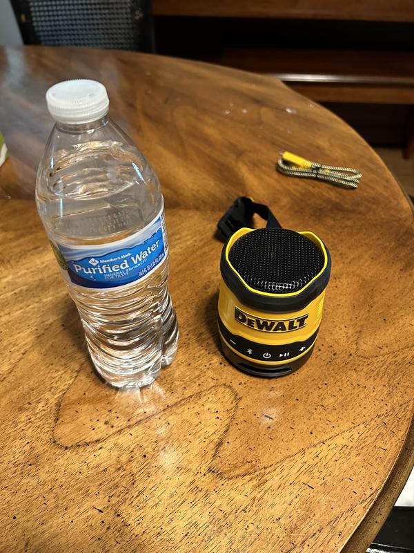 DEWALT 3-in Bluetooth Compatibility Indoor/Outdoor Portable Speaker ...
