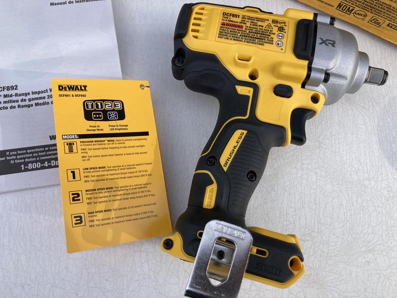 DEWALT XR 20-volt Max Variable Speed Brushless 1/2-in Drive, 50% OFF