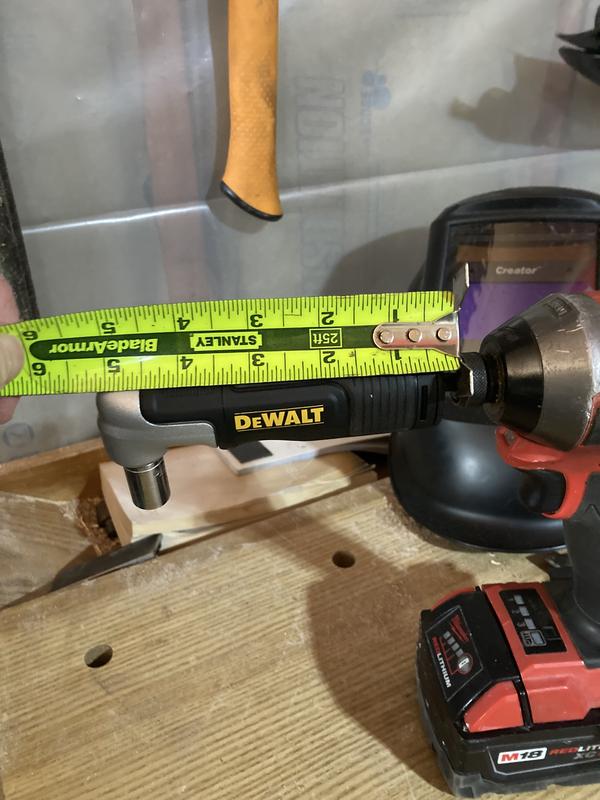 DEWALT 2-In-1 Modular 1/4 Square FlexTorq Right Angle Drill Attachment ...