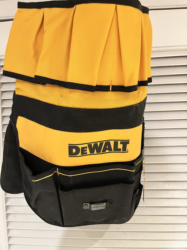 DEWALT Black- Yellow Ballistic Nylon 2-in 5-Gallon Bucket Organizer ...