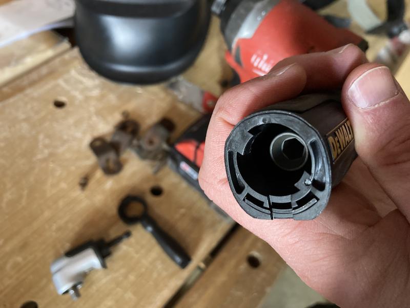 DEWALT 2-In-1 Modular 1/4 Square FlexTorq Right Angle Drill Attachment ...