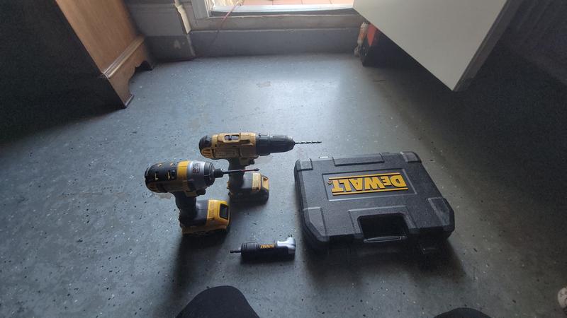 DEWALT 2-in-1 Modular 3/8 Square FlexTorq Right Angle Drill Attachment ...
