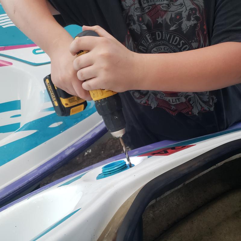 DEWALT 20V 1-4/In Rivet Tool PS DCF414GE2 at Lowes.com