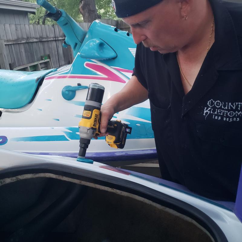 DEWALT 20V 1-4/In Rivet Tool PS DCF414GE2 at Lowes.com